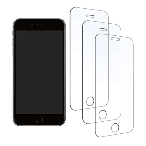 3pcs Qixxronics Iphone 6 6s 7 8 Se2 And Se3 Tempered Glass Screen