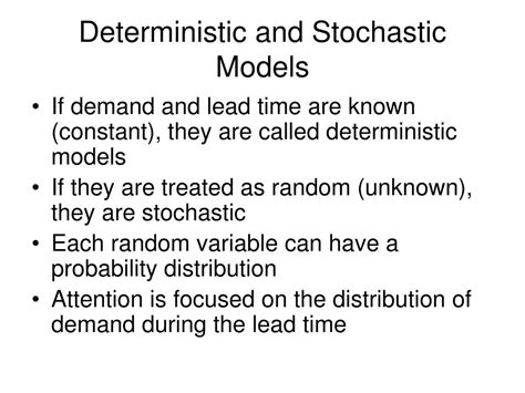 Ppt Stochastic Inventory Modeling Powerpoint Presentation Free Download Id 253020