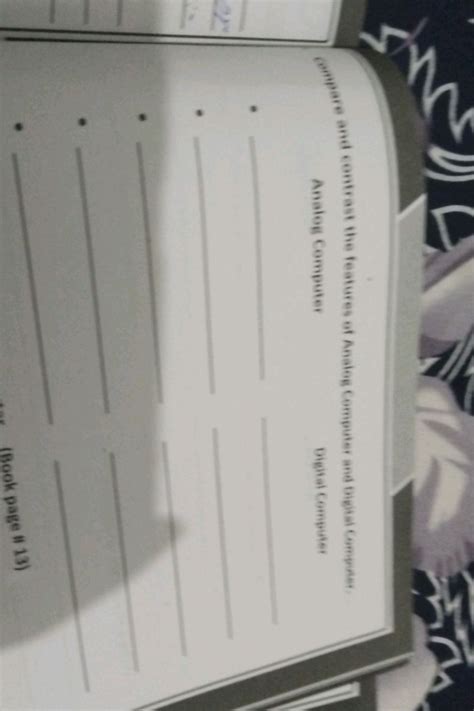 Compare And Contrast The Features Of Analog Studyx