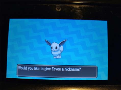 [gen 7] Shiny Eevee After 117 Eggs Egg Had Been Lying In My Box For
