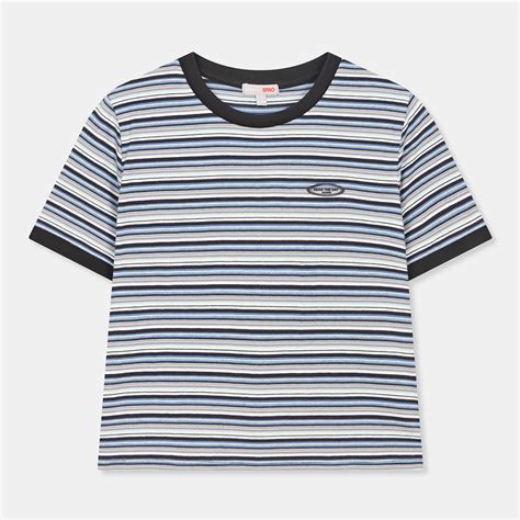 스트라이프 반팔티sprsc37g92 스파오