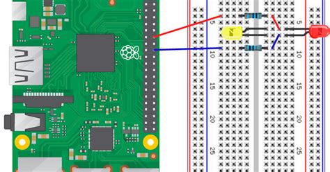 Frambuesa Pi Controlar Dos Leds Con Python Parte 4