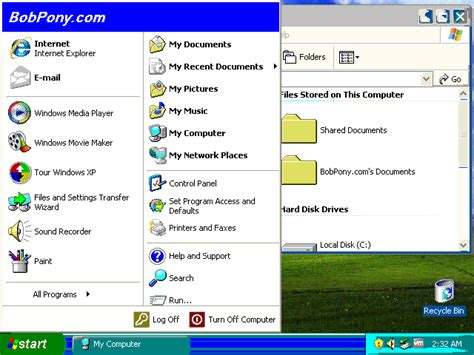 Pony Windows Xp