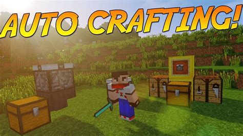 Automatic Crafting Table Mod 1112 Mc Modnet