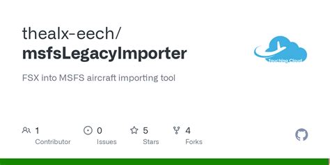 Github Thealx Eech Msfslegacyimporter Fsx Into Msfs Aircraft