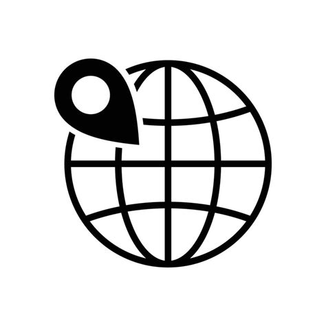 internet globe icon vector design template in white background 40983118