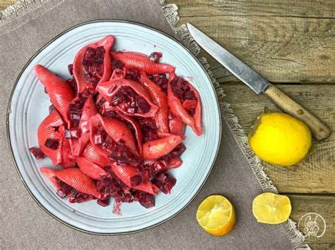Rote Bete Pasta Mit Zitrone Vegetarisch Oder Vegan Cooknsoul De