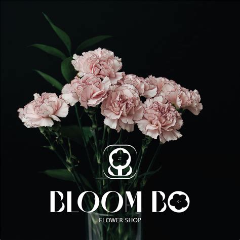 Logo Branding For A Flower Shop BLOOM BO Behance