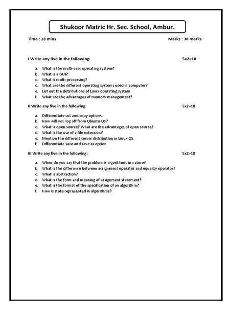 Xi Chapter 456 2marks Pdf