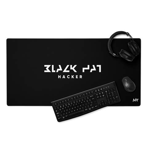 Black Hat Hacker V18 Desk Mat Myhackertech Black Hat Hacker V18 Desk Mat Myhackertech