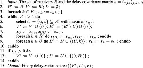 Deterministic Binary Delay Variance Tree Classification Algorithm Dbdt Download Scientific