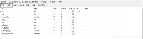Navicat查看建表索引navicat怎么看索引 Csdn博客