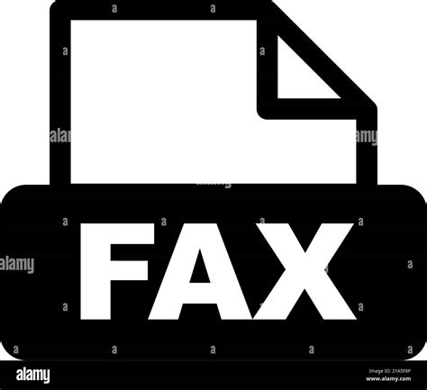 Fax Icon Facsimile Icon Editable Vector Stock Vector Image And Art Alamy