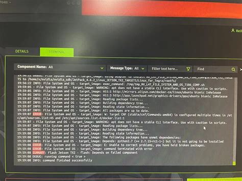 Jetson Tx Reflash Failed Jetson Tx Nvidia Developer Forums