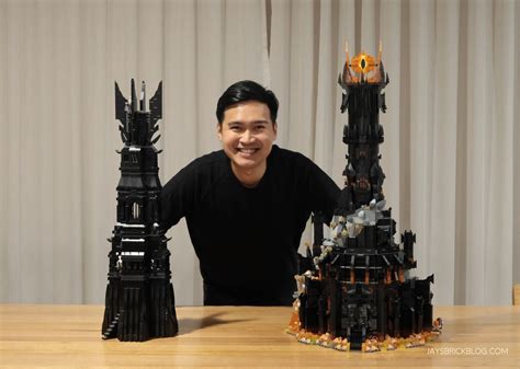 Eye Of Sauron Tower Lego Revealed Lego® The Lord Of The Rings™