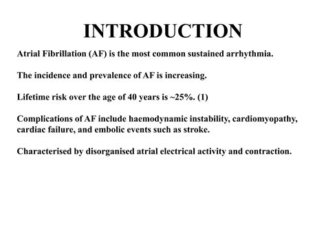 Atrial Fib And Flutter Pptx Heart And Cardiovascular Diseases