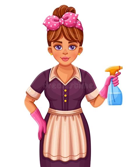 Housekeeper Housemaid Housewife Woman Home Cleaner Worker House