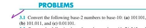 Solved Convert The Following Base Numbers To Base Chegg