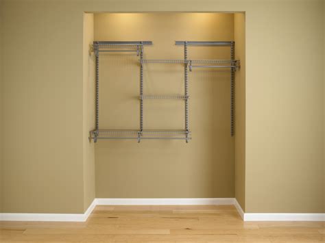Closetmaid Shelftrack 4 Ft 6 Ft W Closet Organizer Kit Ebay