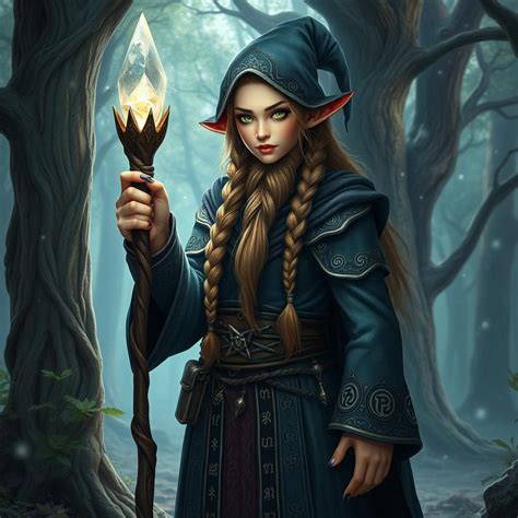 Confident Dwarf Wizard Embrace The Magic