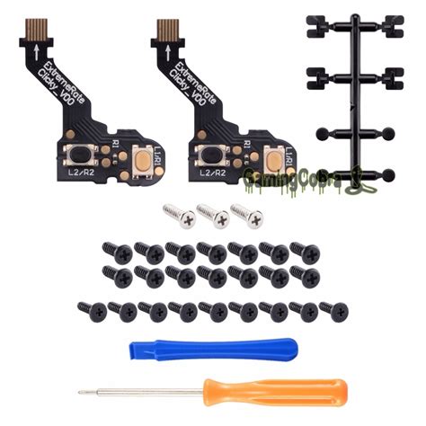 Extremerate Clicky Hair Trigger Kit Shoulder Buttons Custom Flashshot