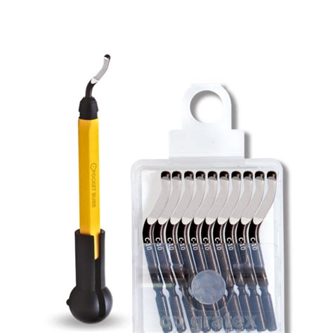 Pocket Burr Set 1 Right Handed Hex Tool For Metals And Plastics