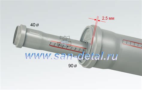 Переходник эксцентрический 40/90 мм суперкомпакт 89040SK - Airfit ...