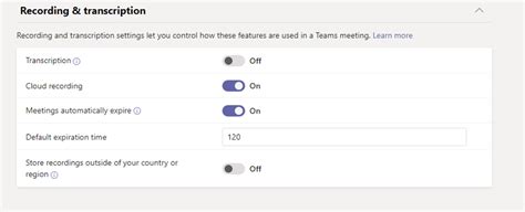 How To Extend Teams Recording Expiration Date Communication Square