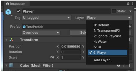 Unity Raycast Layermask Leetaes