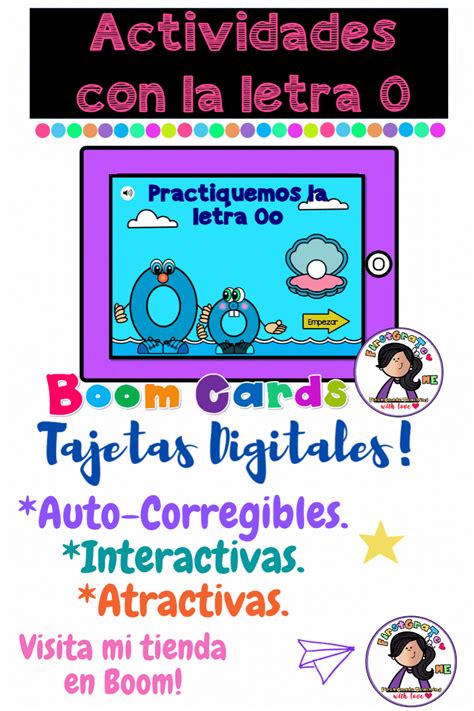 Actividades Con La Letra O Boom Cards Letras Mayúsculas Y Minúsculas