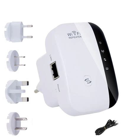 Wireless WiFi Repeater Signal Amplifier 802 11N B G Wi Fi Range Extander 300Mbps Signal Boosters