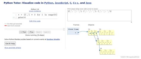 流畅的python二 序列构成的数组 Csdn博客