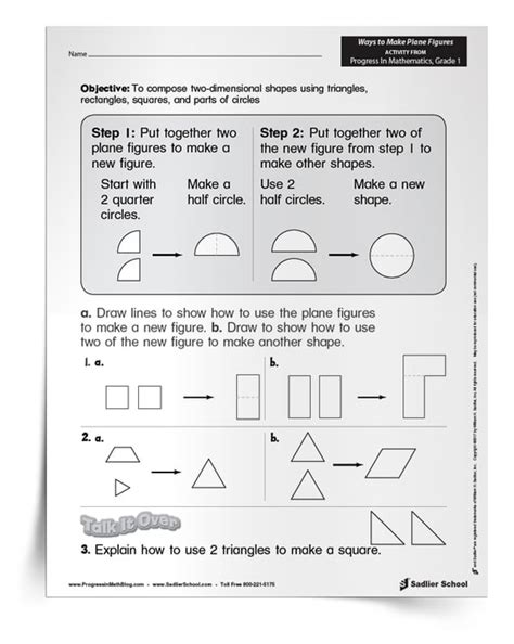 Composing And Decomposing Shapes In K 2 [includes Decomposing Worksheets]