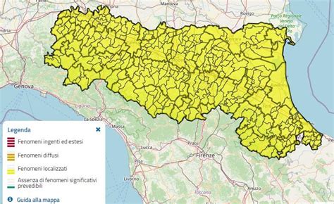 Maltempo Diramata Allerta Gialla In Emilia Romagna Da Domani Previsti