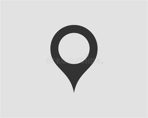 Map Icons Marker Pointer Pin Location Vector Icon Stock Vector