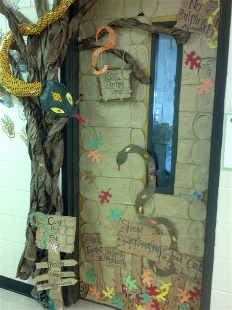 Striking Vipers Classroom Door Decoration Wins 1st Place