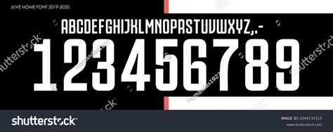 Font Vector Team Kit Stock Vector Royalty Free Shutterstock