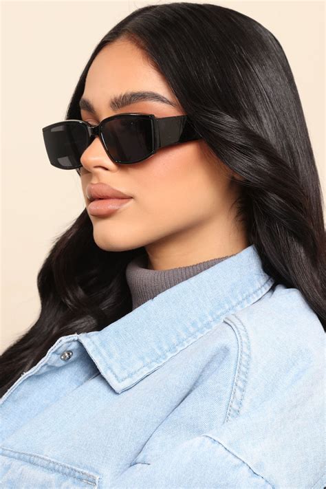 Keep Up Sunglasses Black Fashion Nova Sunglasses Fashion Nova