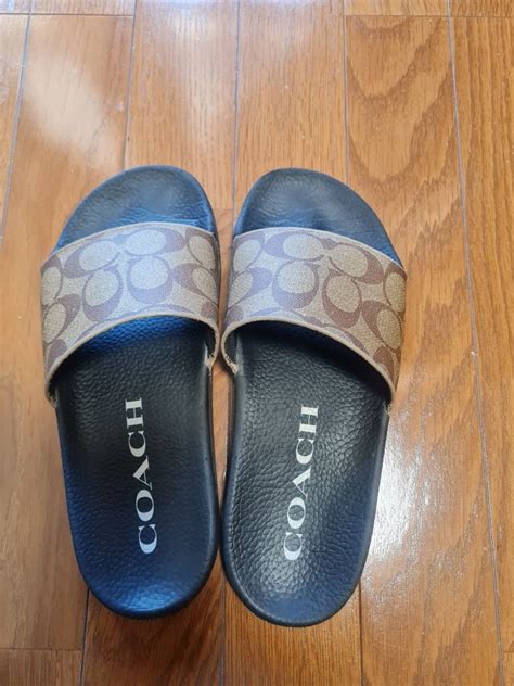 Coach Slides Womens Fashion Footwear Slippers And Slides On Carousell