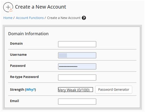 How To Create A CPanel Account Inside WHM Eukhost