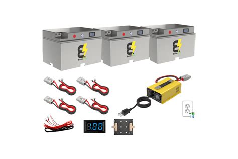 24v Lithium Rv Battery 3x Kit 93 Kwh Batteryevo Falcon Elite