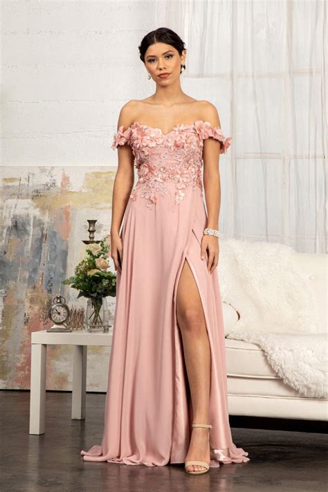 Royal Blue Long Off Shoulder Formal Chiffon Prom Gown For 20499 The