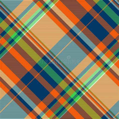 Textile Plaid Pattern Of Tartan Vector Texture With A Check Fabric