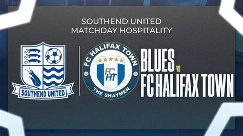 Halifax Town Hospitality Southend United Football Club