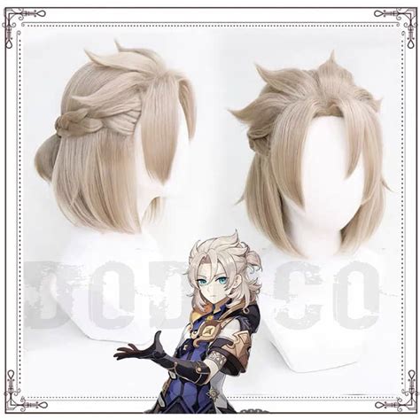 Dodoco S Genshin Impact Cosplay Albedo Wig Dodococosplay