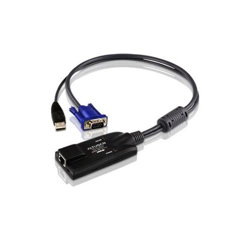 ATEN KA7570: KVM-Adapter Kabel (Cat. 5e/6) mit USB 2.0