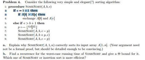 Consider The Following Very Simple And Elegant