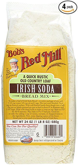 Bobs Red Mill Bread Mix Irish Soda Bread Mix 24 Ounce Pack Of 4