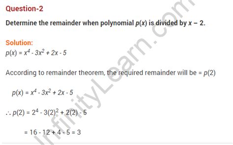 Polynomials Class 9 Extra Questions Notes Maths Chapter 2