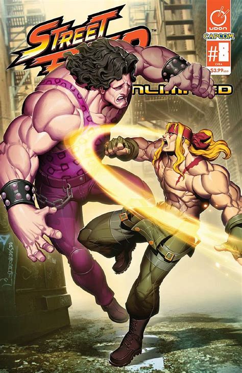 Street Fighter Unlimited 8 Cvr A Genzoman Story